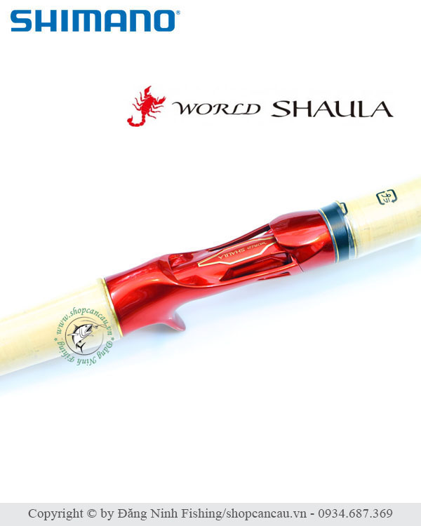 Cần lure Shimano World Shaula - Made in Japan